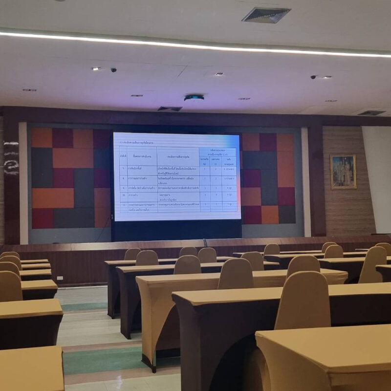 จอ LED ขนาดใหญ่ P4 ภายใน LED Full Color P4 | Alleducare